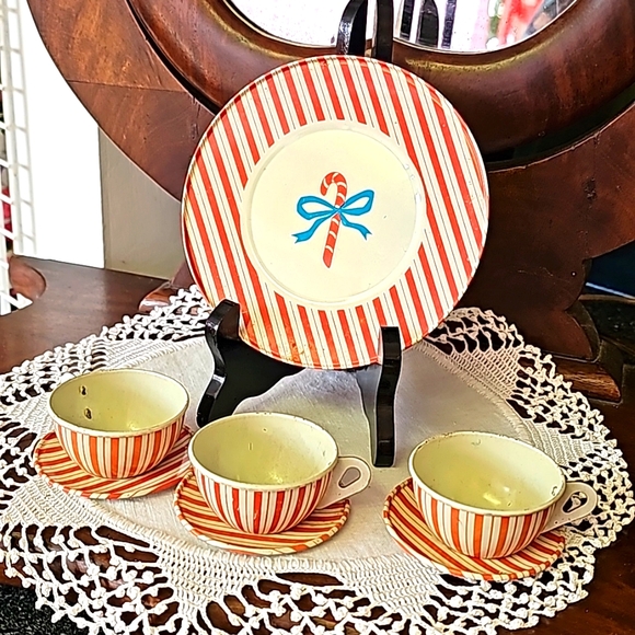 J Chein & Co | Holiday | Vintage 6s J Chein Co Tin Set | Poshmark